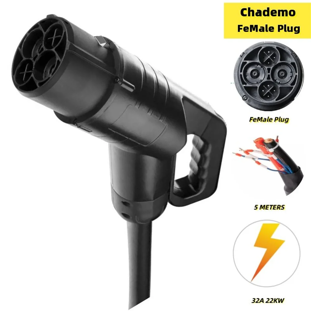 EV-Fast-Charger-CHAdeMO-Plug-With-5-Meters-Cable-EV-Charging-Connector ...