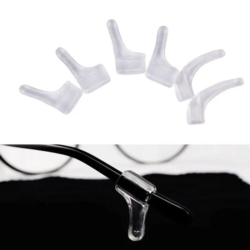 20pcs Anti-slip Silicone Ear Grip Glasses Ear Hook Eyeglasses Leg ...