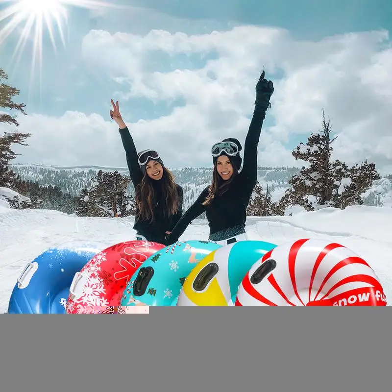 Inflatable-Ski-Lap-Sledding-Tube-Snow-Tubes-for-Kids-Inflatable-Sled ...