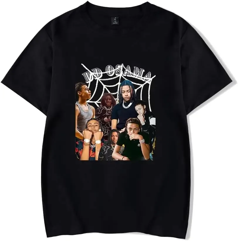 DD-Osama-rapero-camisetas-Upnow-Album-Merch-hombres-y-mujeres-moda ...