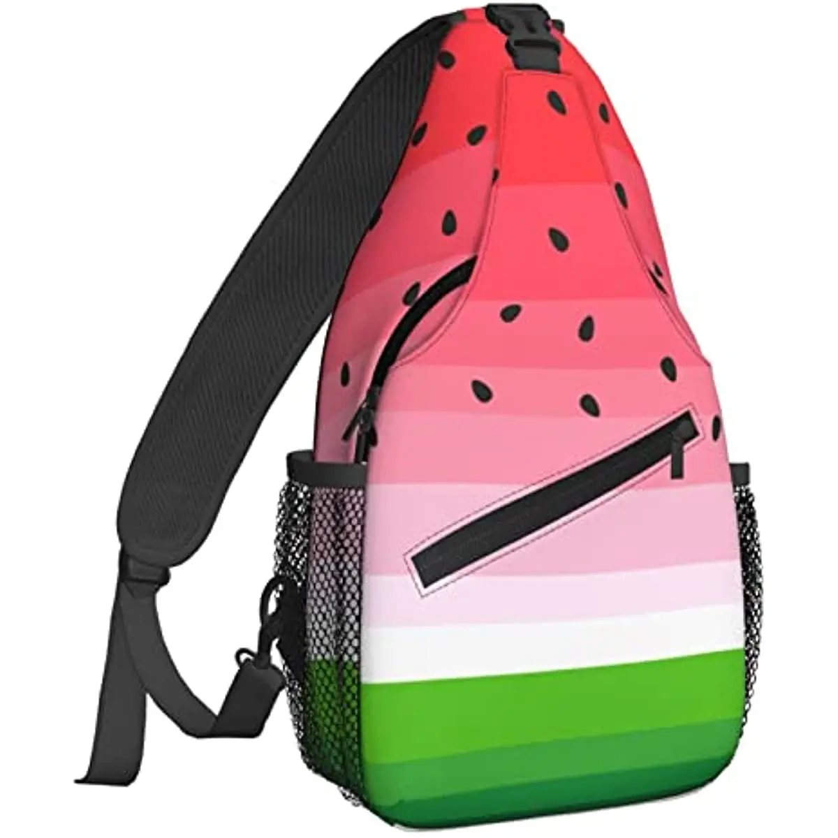 Cute-Watermelon-Slice-Sling-Backpack-Chest-Bag-Crossbody-Shoulder-Bag ...