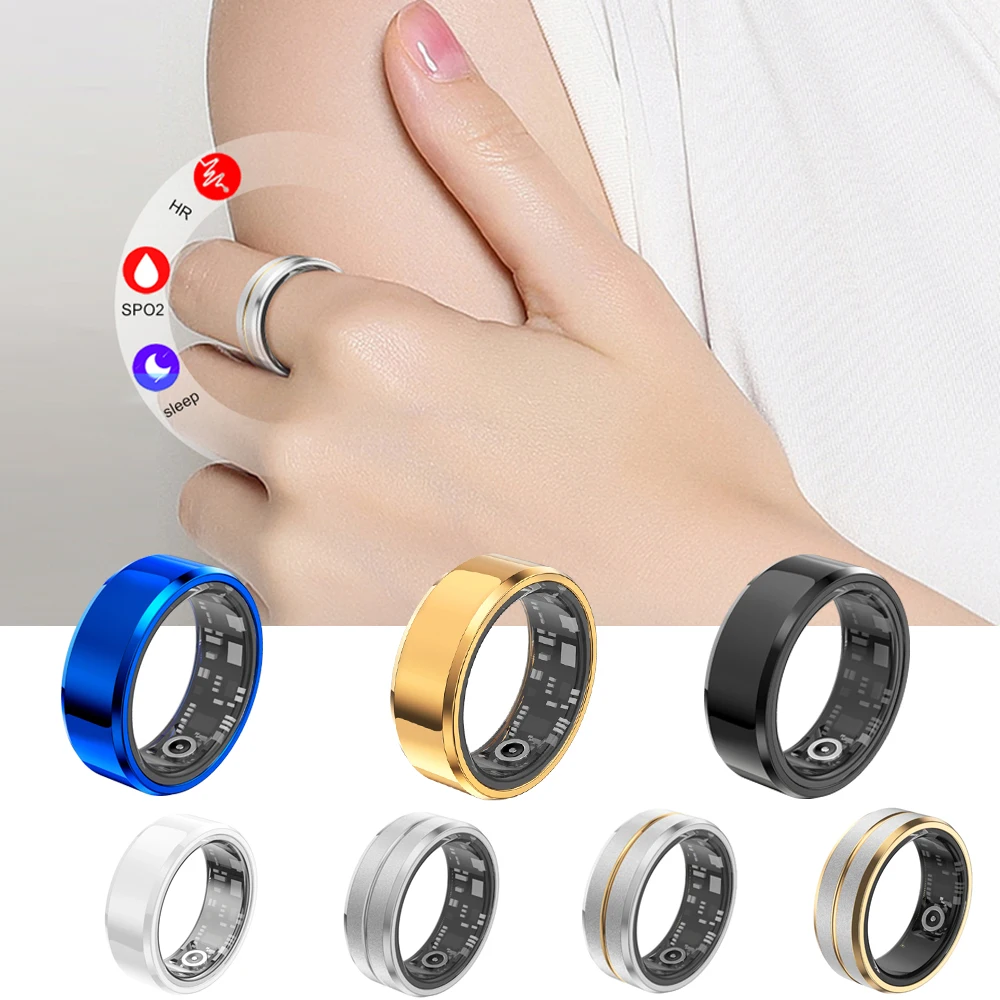 2024-New-R02-Smart-Ring-Military-Grade-Health-Heart-Rate-Monitor-IP68 ...