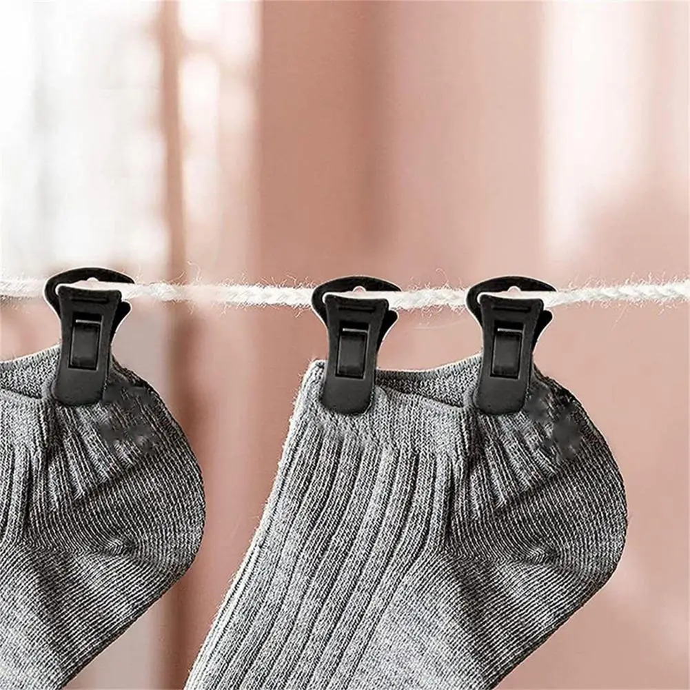 Hanging-Sock-Clip-Clothesline-Sock-Clip-Versatile-Laundry-Essential ...