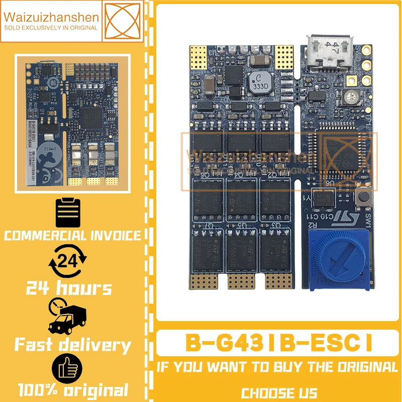 1PCS-lot-Original-binding-B-G431B-ESC1-Exploration-Kit-STM32G431CBU6-MCU-L6387-STL180N6F7 ...