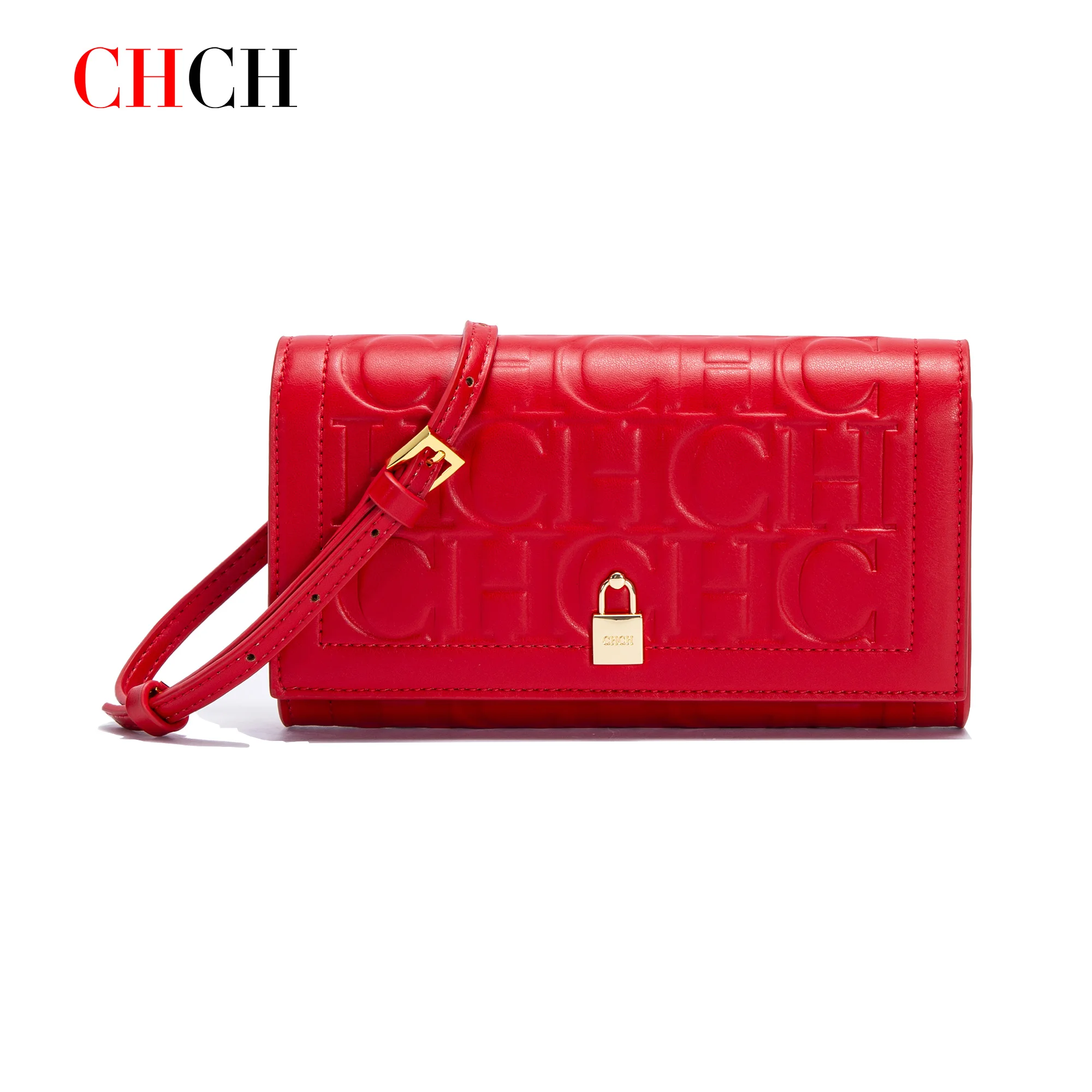 CHCH-Women-s-Shoulder-Bag-2024-Brand-New-Flip-Letter-Embossed-Crossbody ...