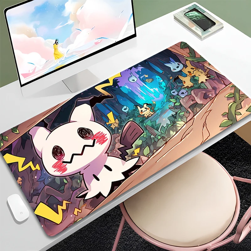 Kawaii-M-Mimikyu-Cartoon-Cute-Mouse-Pad-Gamer-Computer-Keyboard-Pad ...