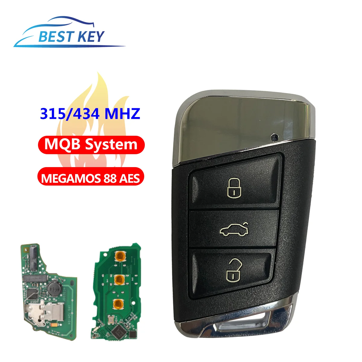 BEST-KEY-Remote-Smart-car-Key-For-Volkswagen-VW-Passat-B8-New-Magotan ...