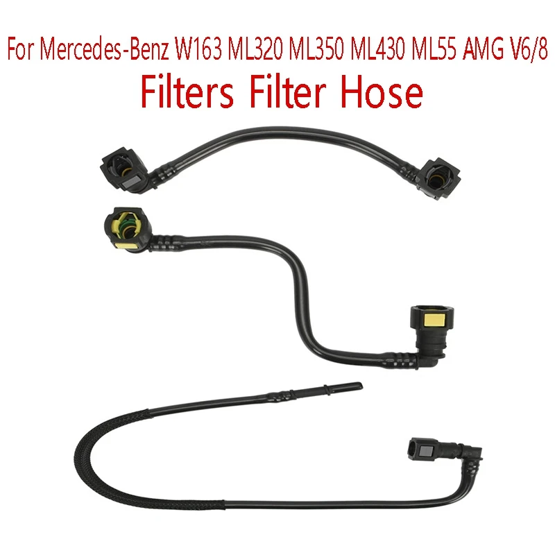 1Set-3PC-Automobiles-Filters-Filter-Hose-Fuel-Line-Kit-For-Mercedes ...
