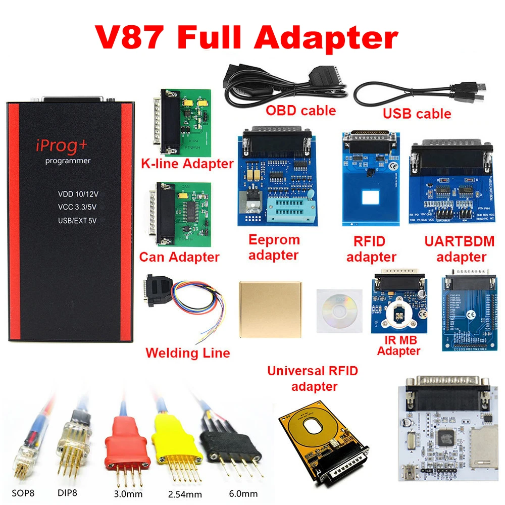 High Quality Iprog+ Iprog Pro V87 Programmer Support IMMO + Reset till ...