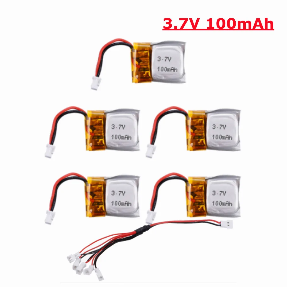 3-7v-100mah-Lipo-Battery-For-Wltoys-V272-V282-V292-Hubsan-Q4-H111-Mini ...
