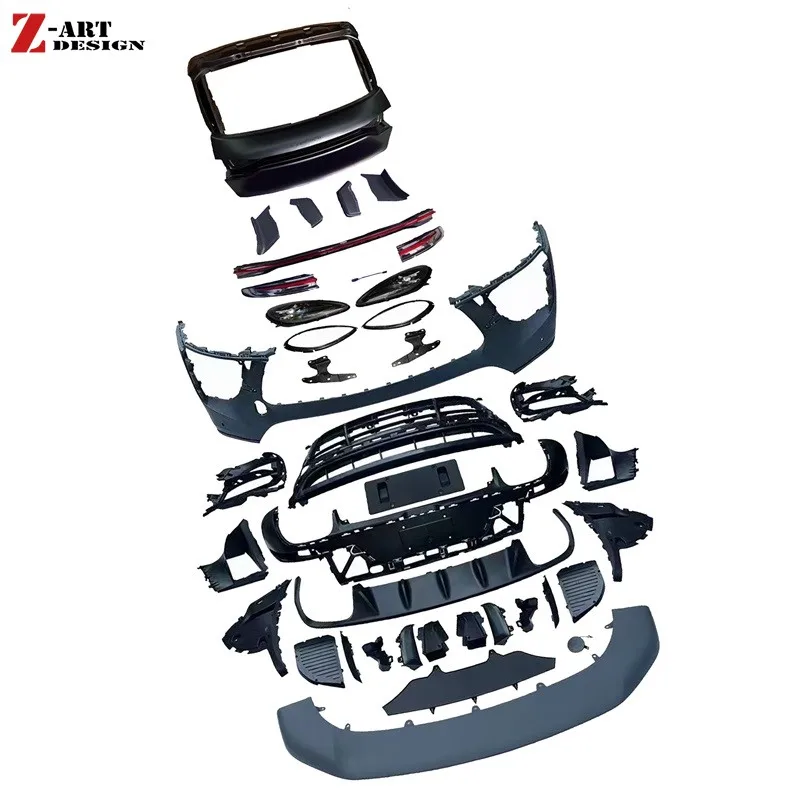 Z ART For Macan 95B.2 Aerodynamic Body Kit For Porsche 95B.1 Facelift ...