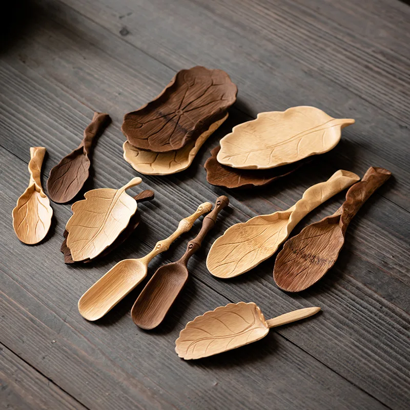 Bamboo-Hand-carved-Teaspoon-Traditional-Kung-Fu-Tea-Accessories-Take ...