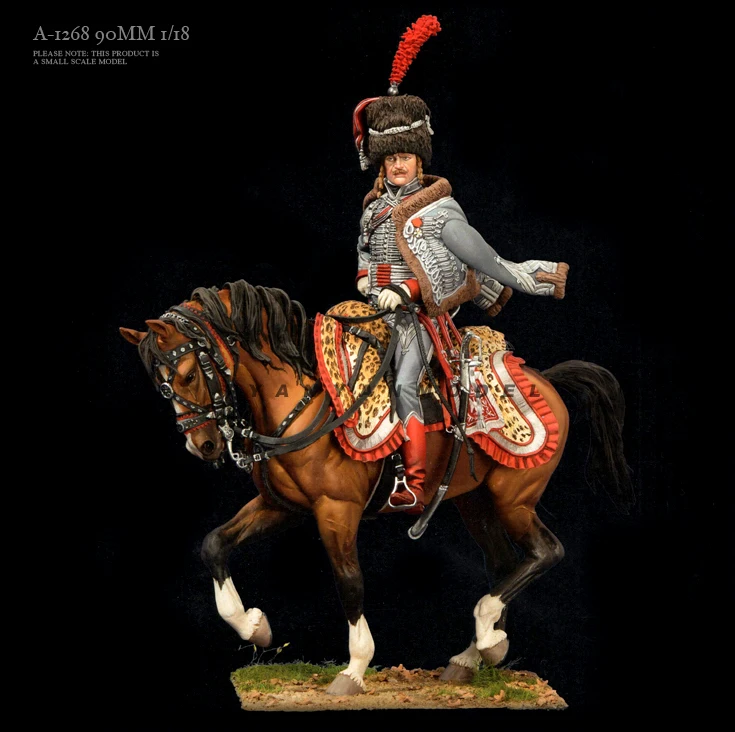 1-18-90mm-Resin-Soldier-model-kits-figure-colorless-and-self-assembled ...