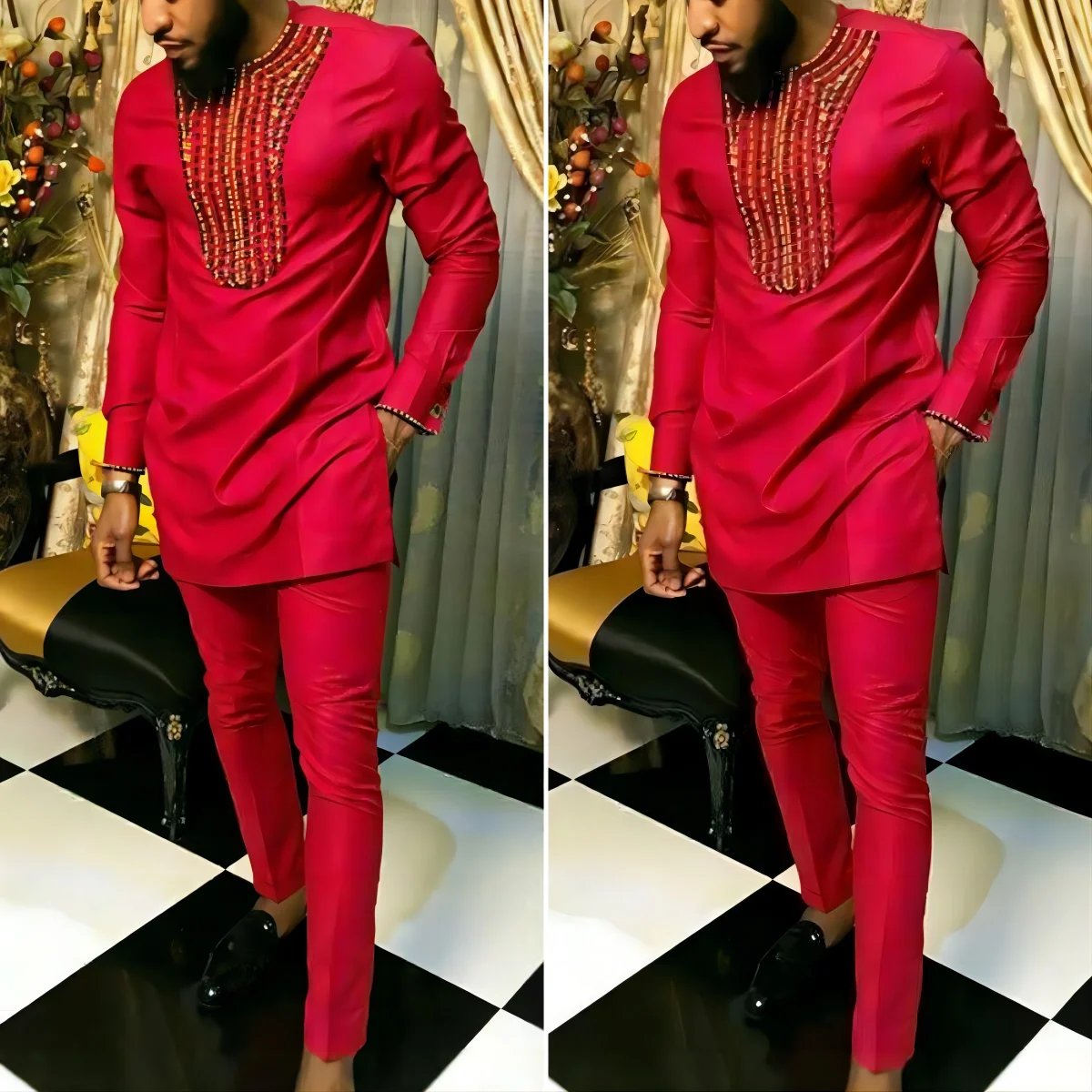 Summer New Dashiki Middle Eastern Ethnic Style Top Printed Personality ...