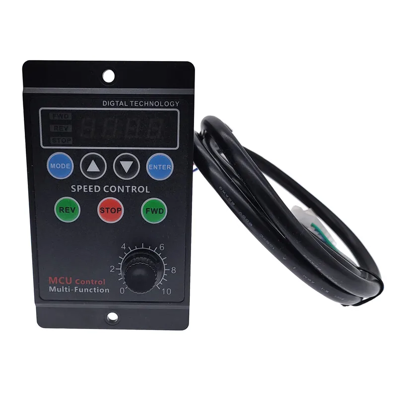 UX-52 MCU AC220V, control multifunción, pantalla Digital, velocidad del Motor, 400W, regulador ...