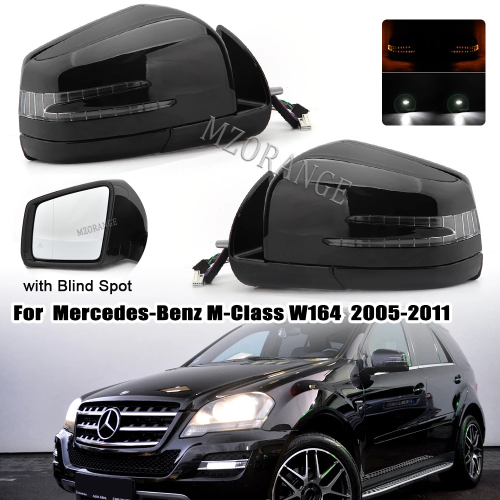 Side-door-Mirror-Assembly-for-Mercedes-Benz-X164-W164-GL320-ML320-ML63 ...