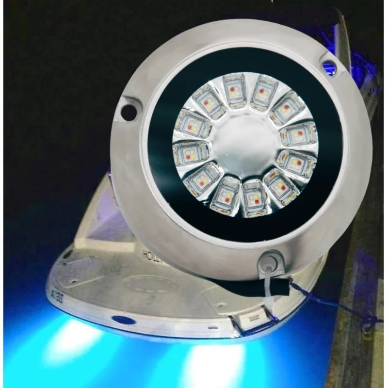 12VDC-Bronze-60W-120W-Marine-Under-Water-IP68-Submersible-Shrimp-Cage ...