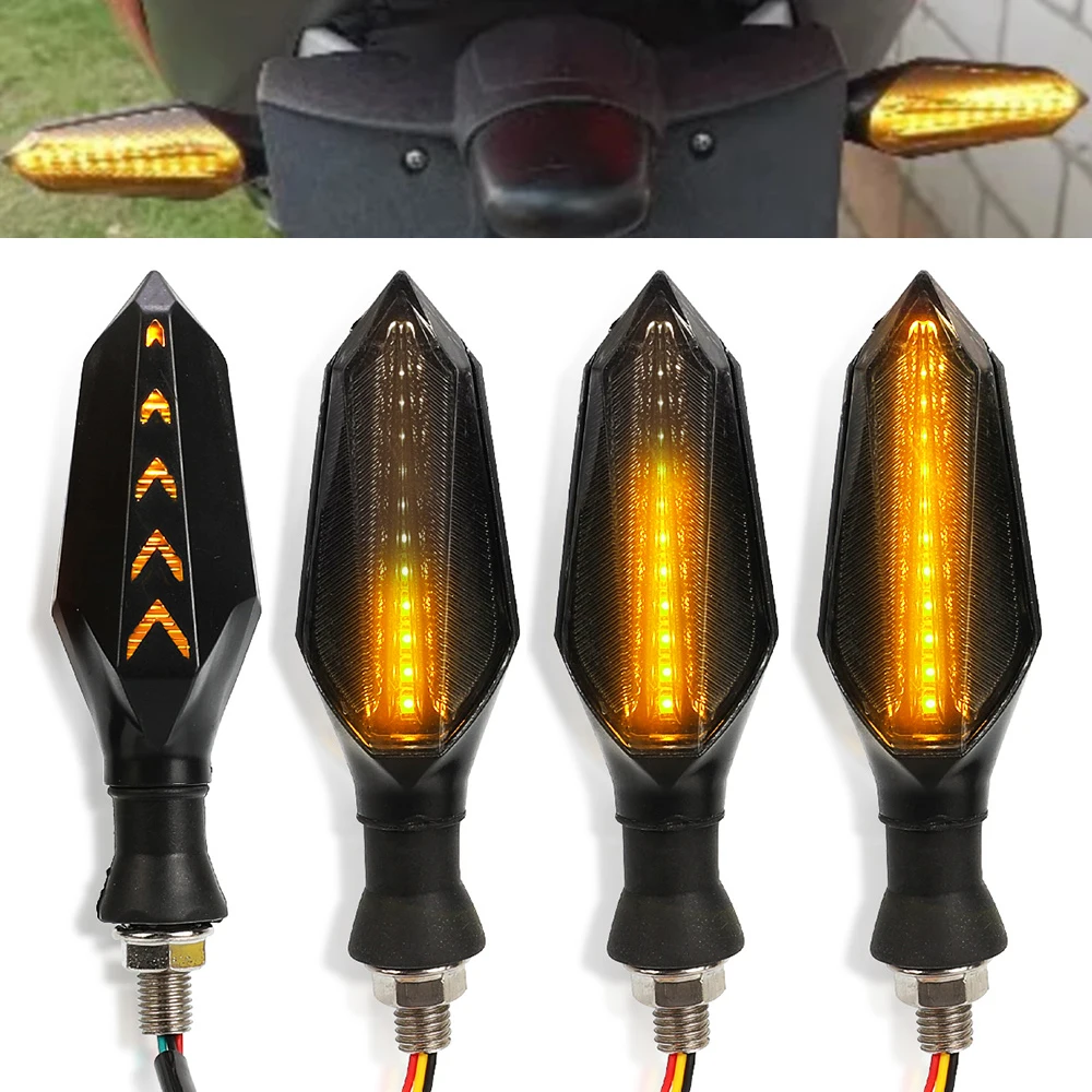 4-Pieces-Motorcycle-Turn-Signal-Lights-Indicator-Flasher-Lamp-For ...