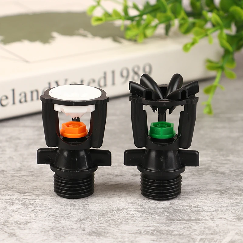 1Pc 1/2" Sprinkler Head Garden Lawn Rotating Sprinkler Scattering ...