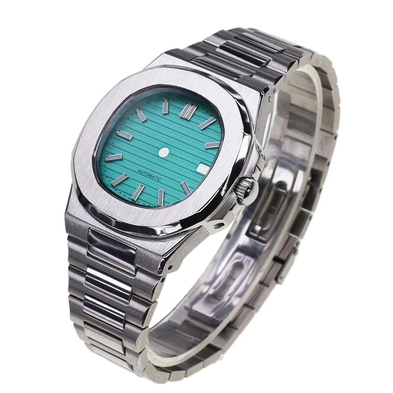 High-Quality-Waterproof-Nautilus-Watch-Stainless-Steel-Case-and-Strap ...