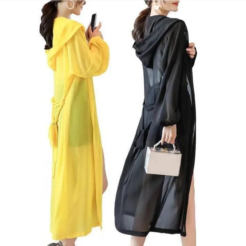 Summer-Sun-Protection-Clothing-Women-Hooded-Cardigan-Female-Chiffon ...