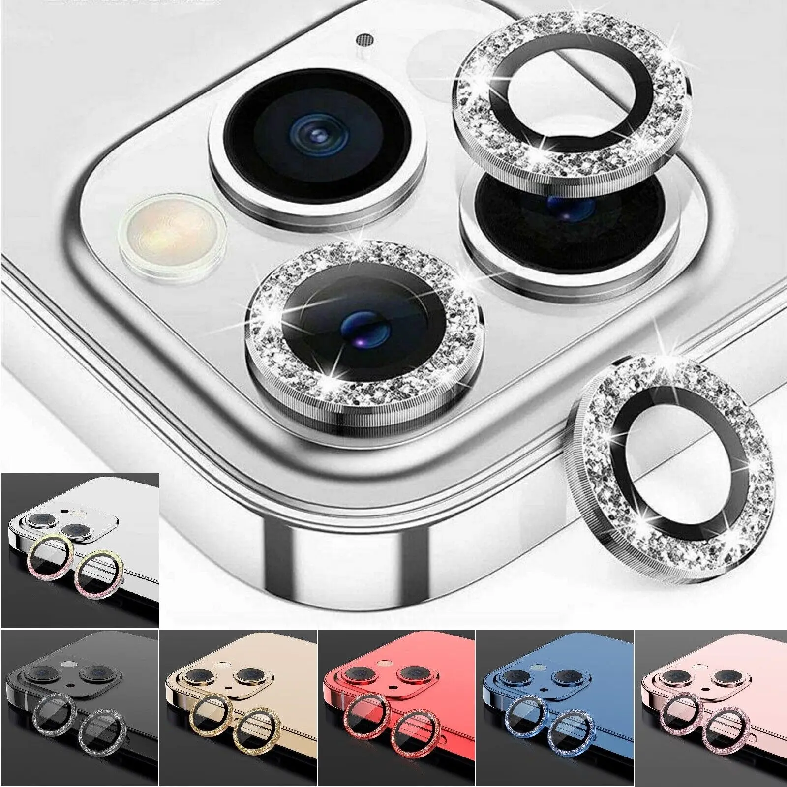 Diamond Camera Lens Protector Iphone 11 | Bling Diamond Camera Lens ...