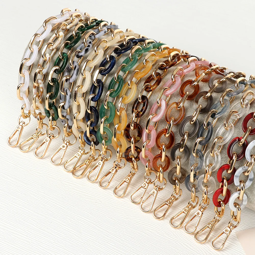 Replaceable-Acrylic-Bag-Chain-Strap-Detachable-Purse-Handbag-Bag-Straps ...