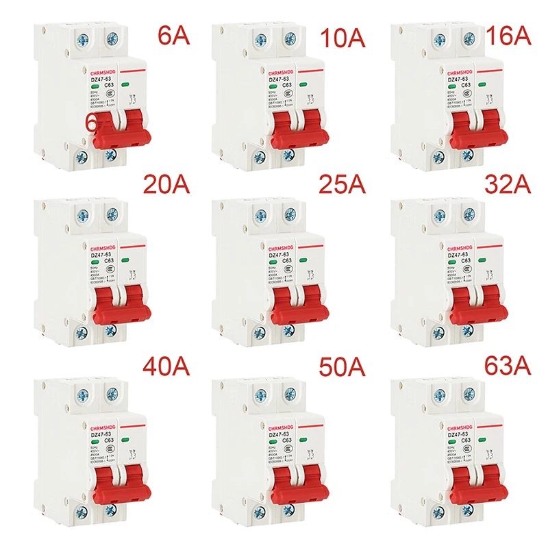AC-230V-240V-MCB-Circuit-Breaker-Battery-Protect-Switch-Positive ...