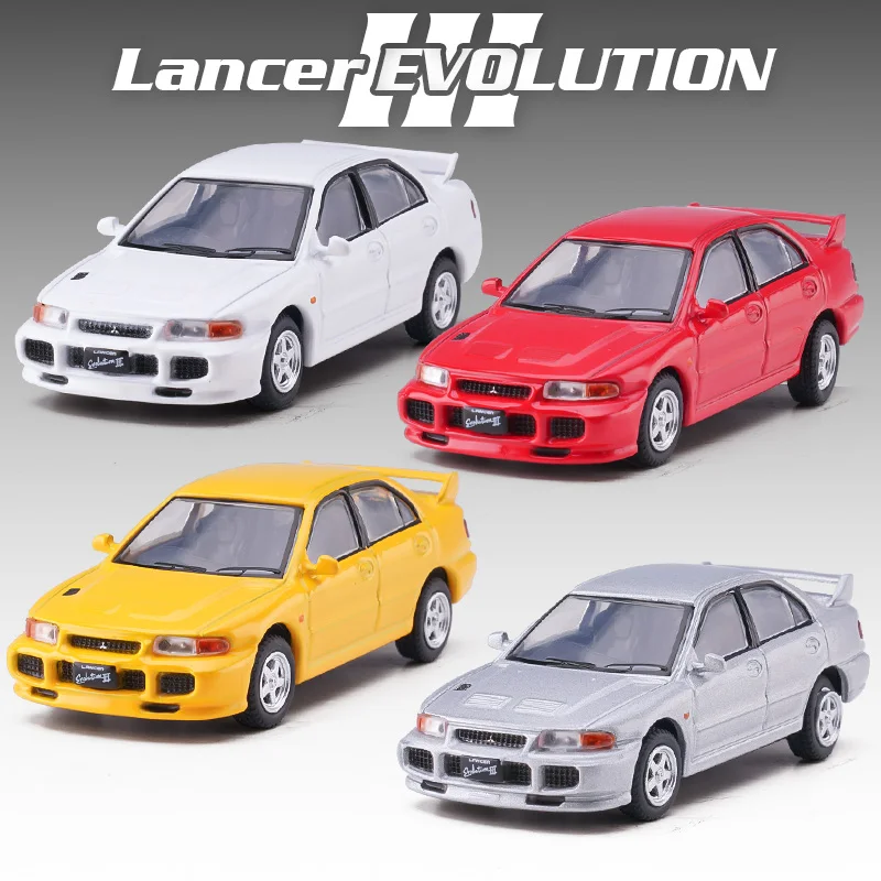 1/64 Scale JKM Mitsubishi Lancer Evolution III Diecast Model Toy Alloy ...