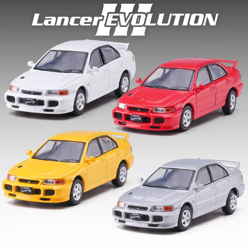 1/64 Scale JKM Mitsubishi Lancer Evolution III Diecast Model Toy Alloy ...