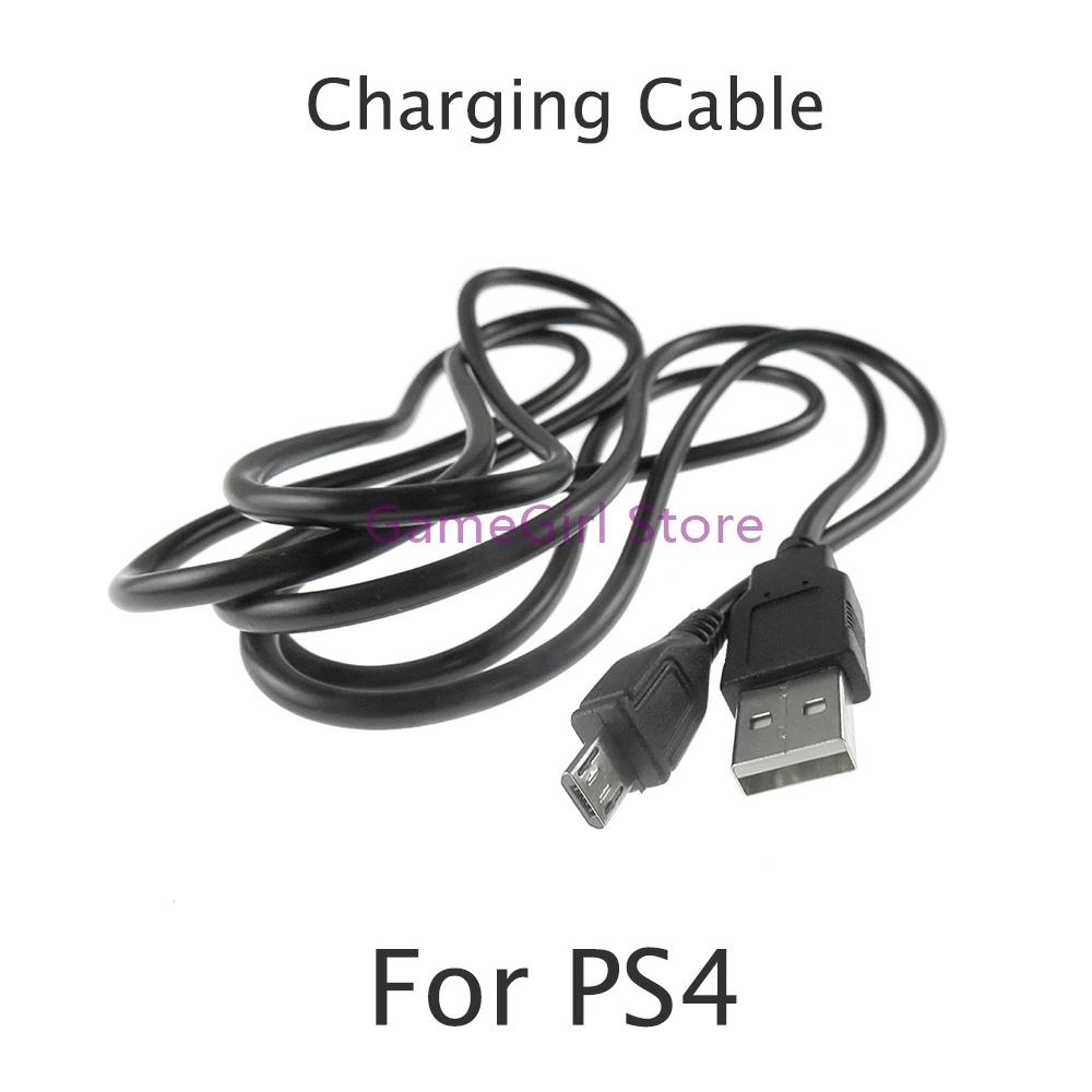 1pc For PS4 1M 1.8M USB Charging Cable Charger Data Line For ...