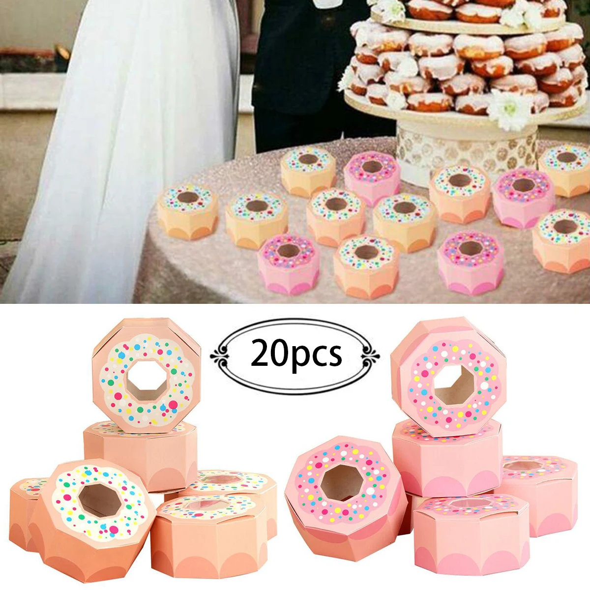 20Pcs-Donut-Candy-Box-Small-Cake-Desserts-Sweet-Chocolate-Box-Theme ...