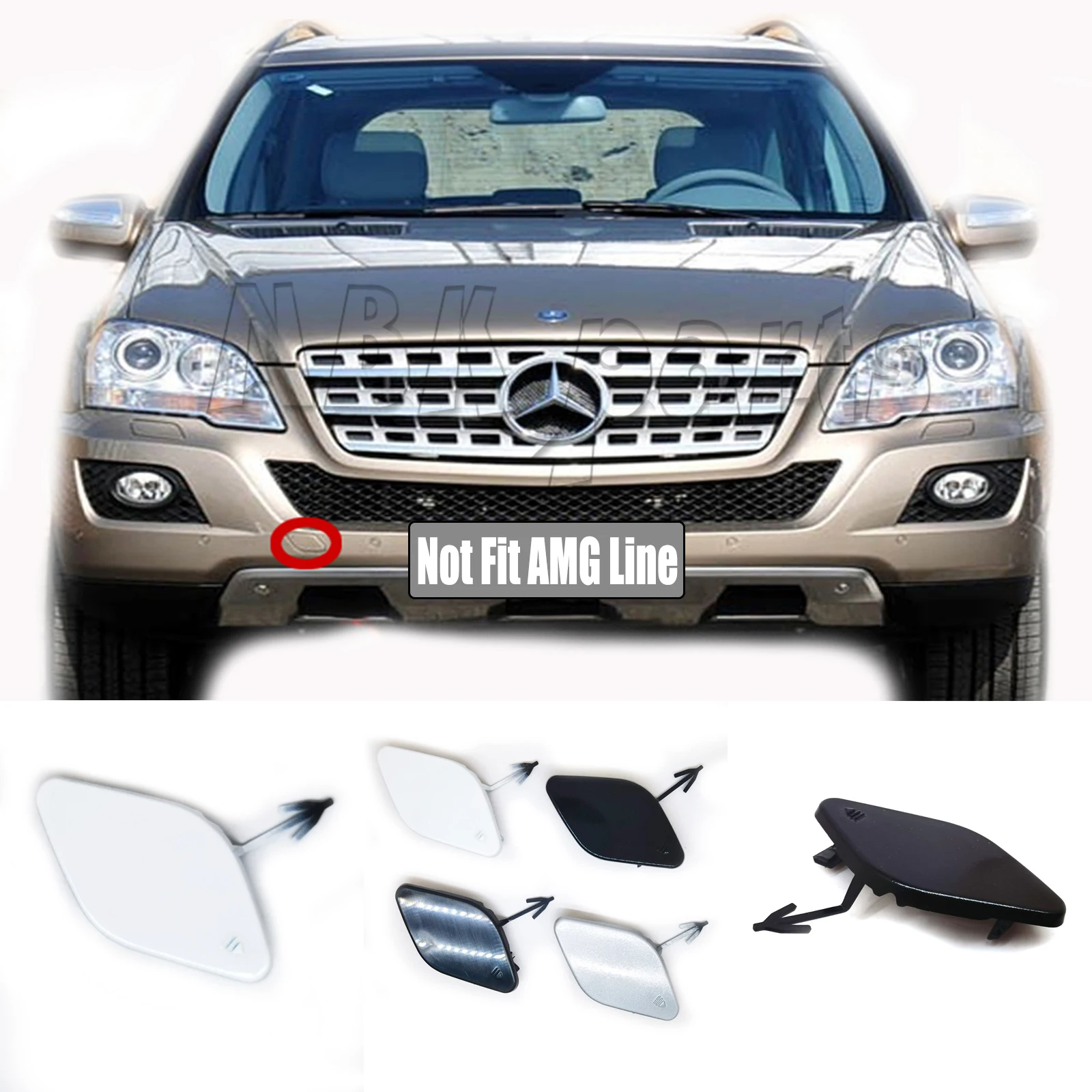 Fit-09-12-Mercedes-Benz-ML-W164-X164-Facelift-280-300-320-350-420-450 ...