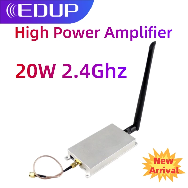 EDUP 20W High Power Amplifier 2.4Ghz WiFi Signel Booster Long Range Wi ...