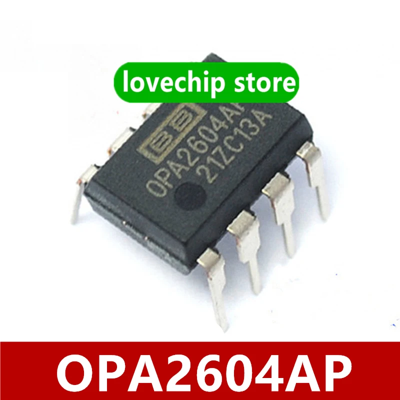 1-10PCS Brand new Original OPA2604AP Dual op amp DIP8 OPA2604 Precision Dual Operational ...