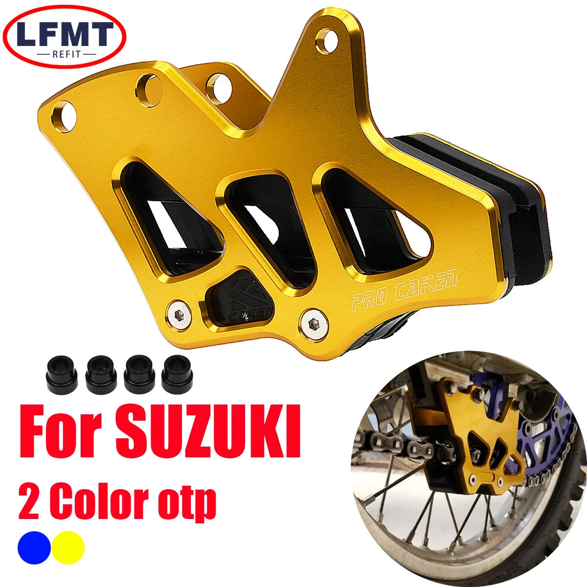 Motorcycle-Chain-Guide-Cover-Guard-Protector-For-Suzuki-RM125-RM250 ...