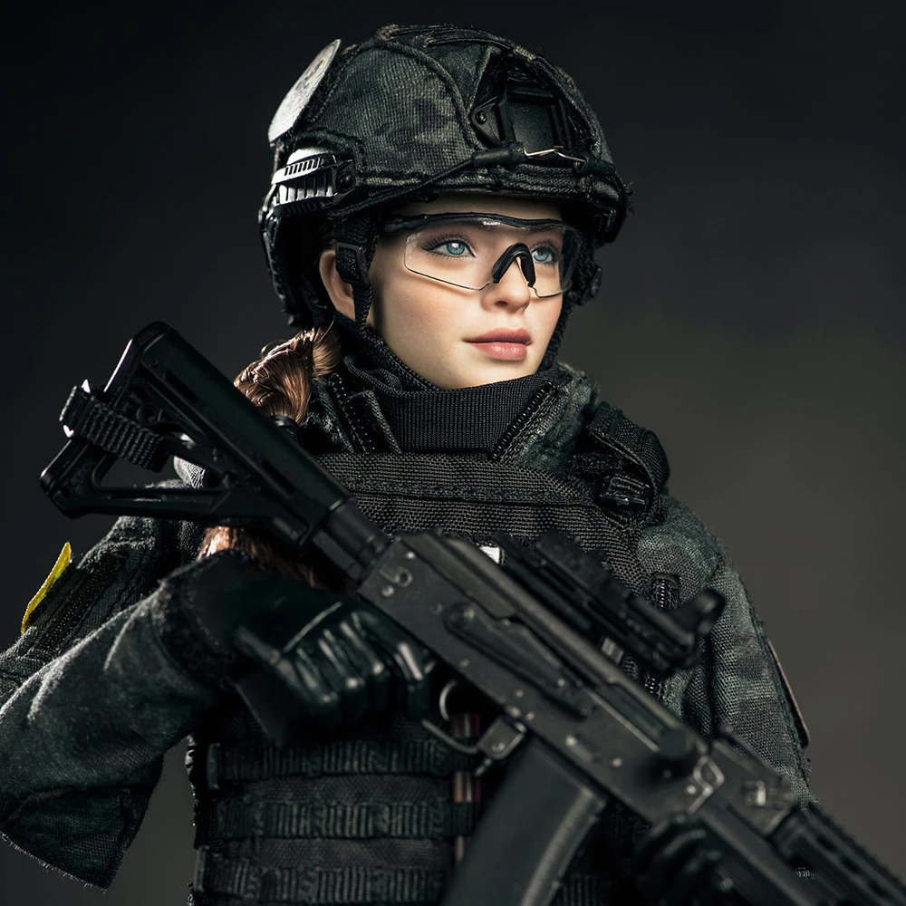 VERYCOOL VCF 2058 1/6 MCB 러시아 특수 전투 여성 군인 피규어 모델, 12 인치 여성 액션 인형 풀 세트 ...