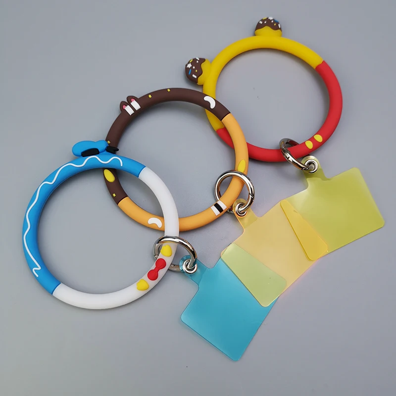 Bracelet-Buckle-Short-Wrist-Rope-Liquid-Silicone-Chain-Soft-Rubber ...