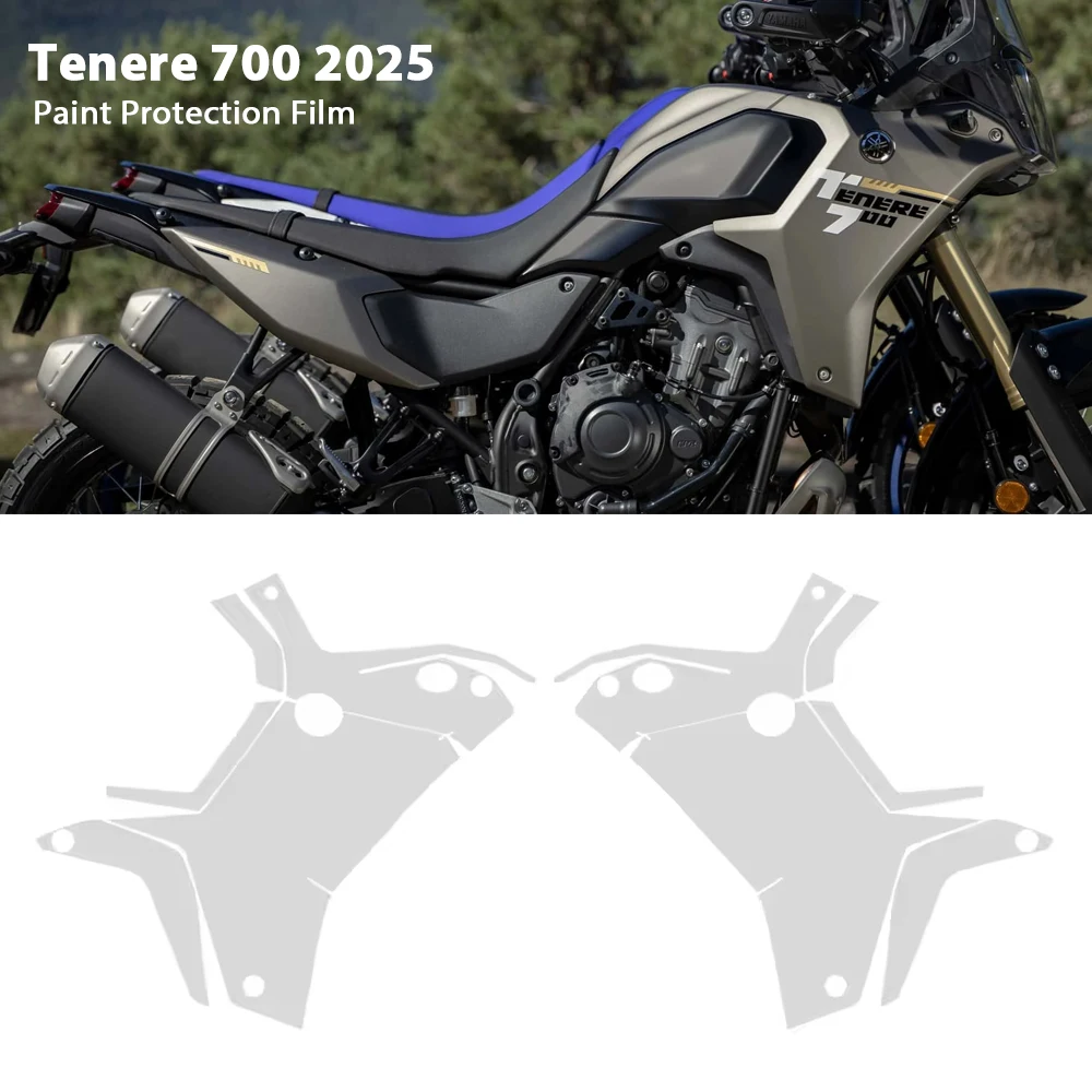 Fits Tenere700 TPU Film Self-Healing For YAMAHA TENERE 700 2025 PPF ...