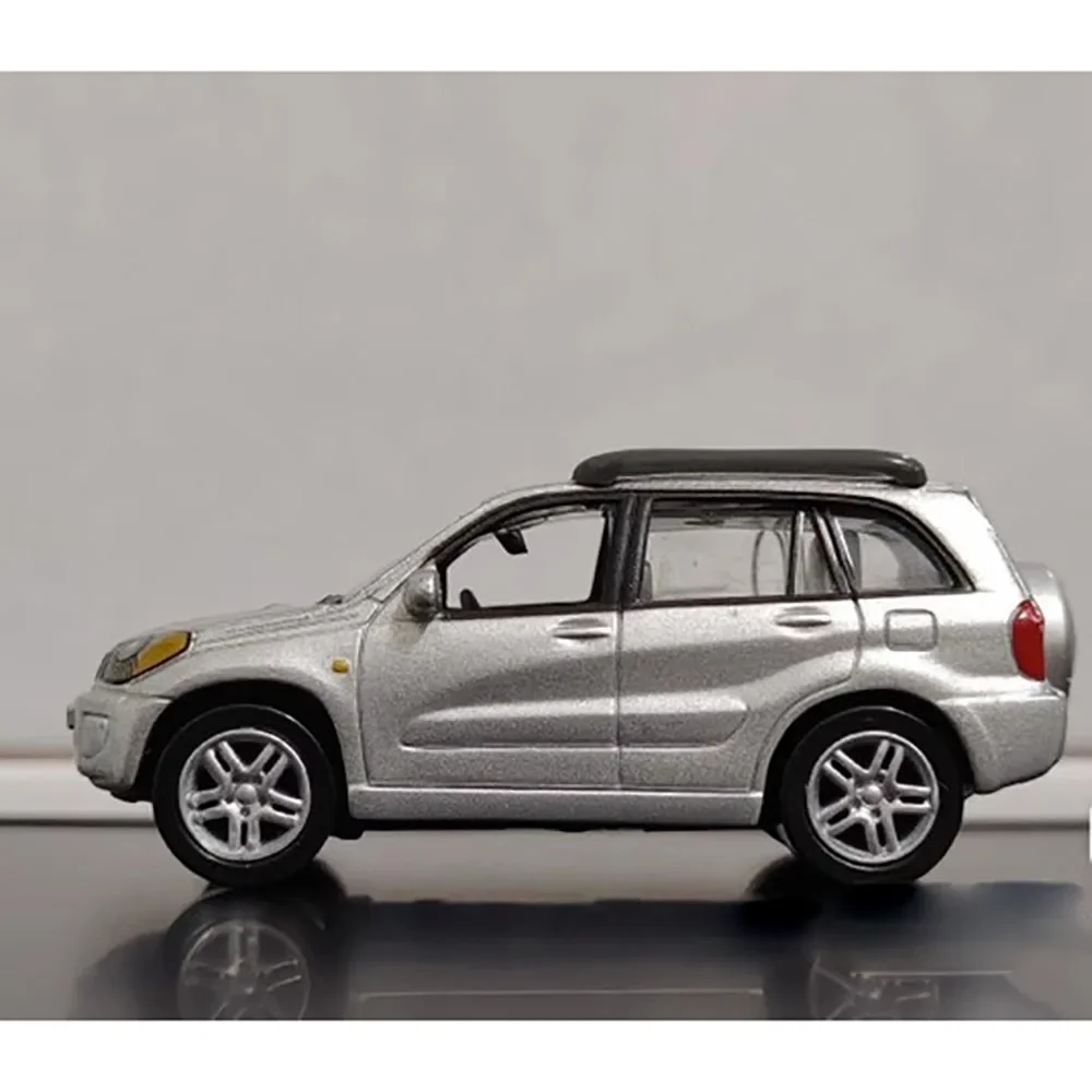 Diecast-1-64-Scale-RAV4-Silver-Alloy-Car-Model-Finished-Simulation ...