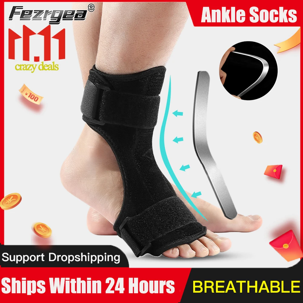 Adjustable-Foot-Guard-Protector-Ankle-Support-Strap-Brace-Ankle-Sprain ...