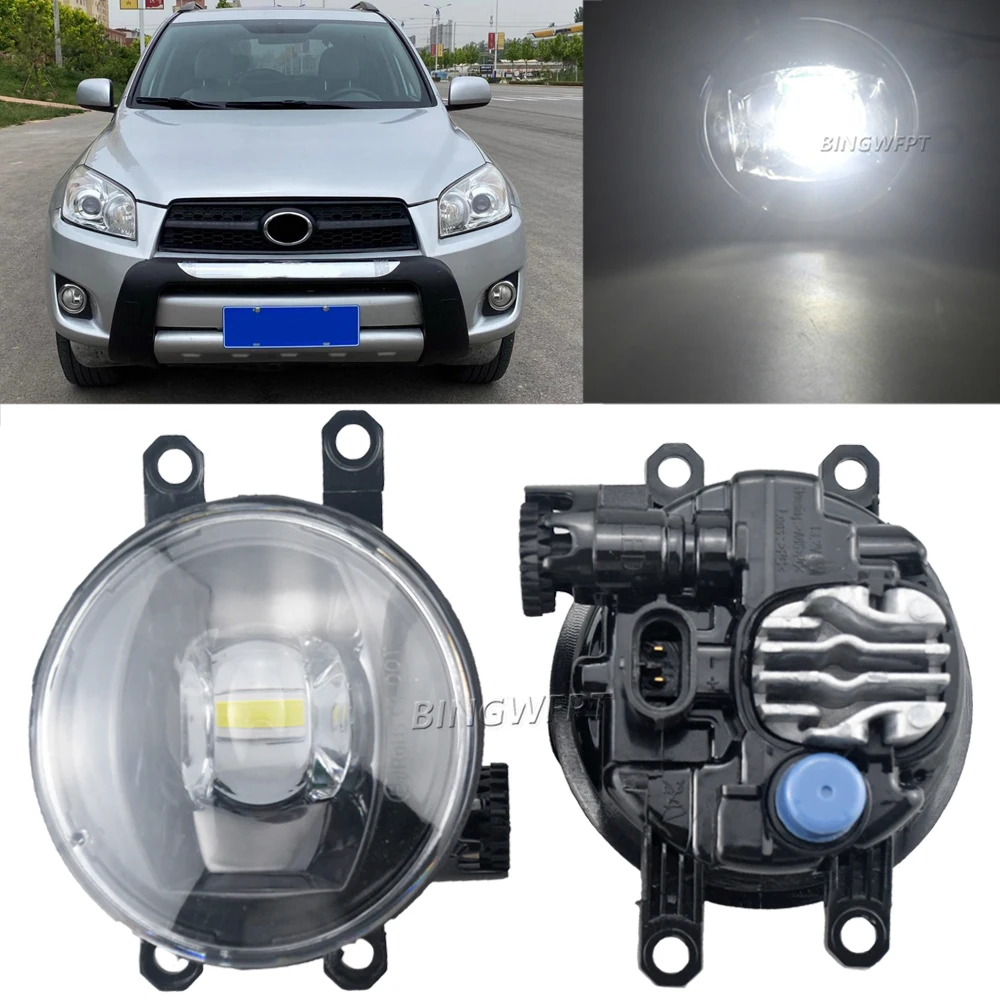 2x-Fog-Lights-LED-Headlight-For-Toyota-RAV4-RAV-4-III-2006-2007-2008 ...