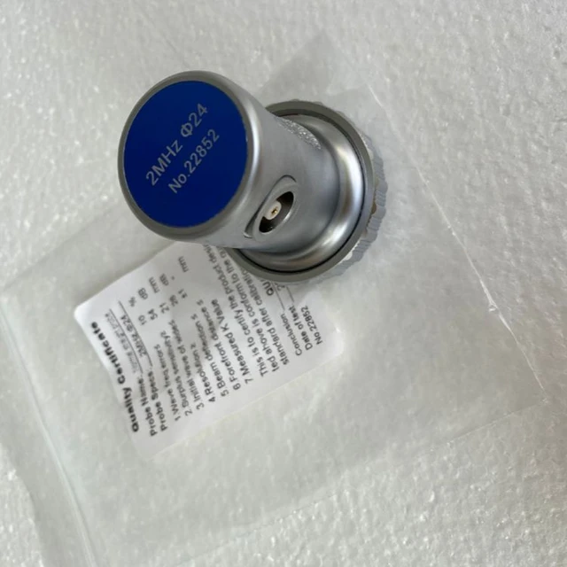 1MHz 2MHz 10mm Straight Beam Probe Transducer Ultrasonic, 55% OFF