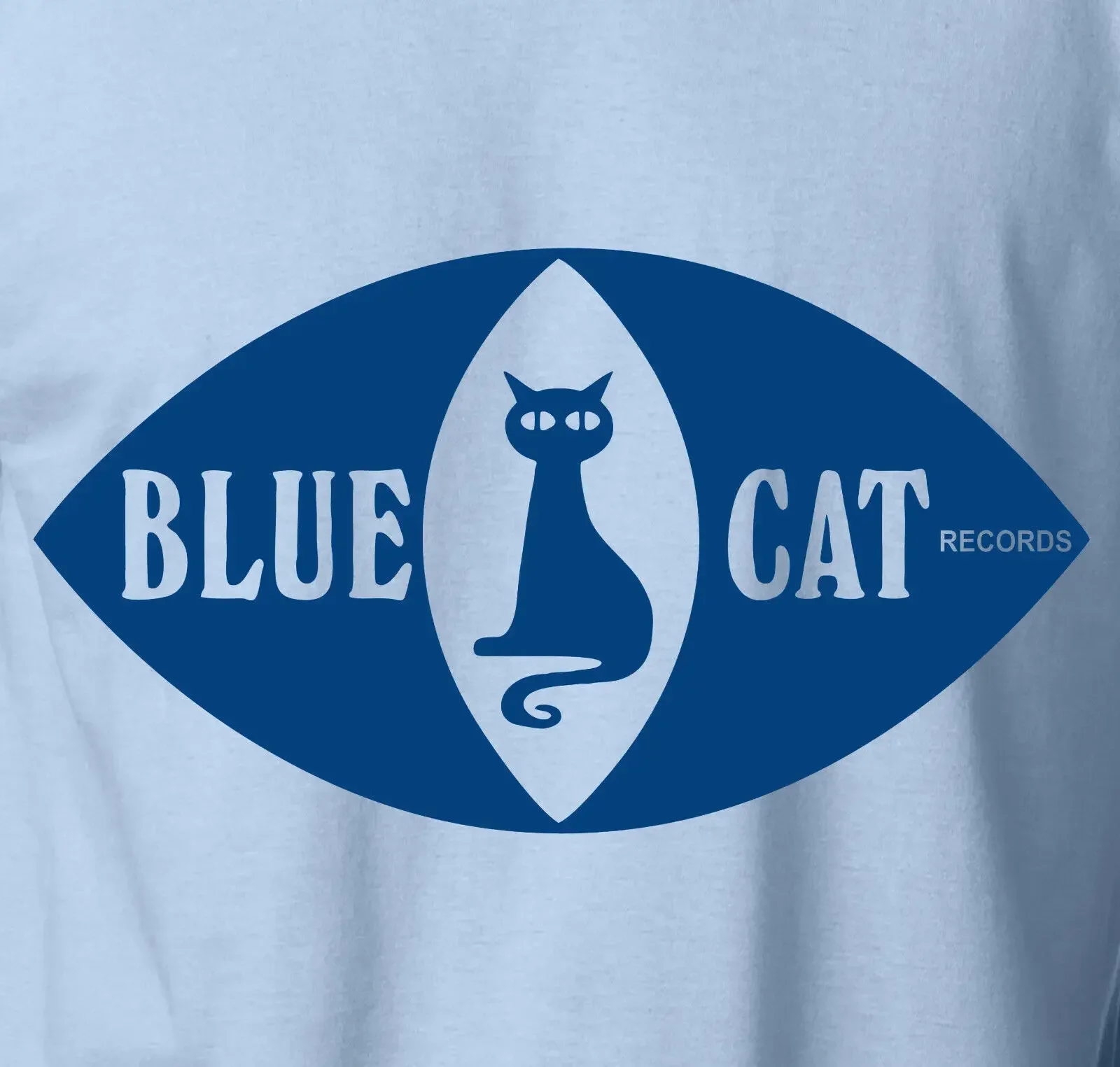 BLUE CAT Records T-Shirt Trojan Ska Jazz Funk Soul Vinyl Label S-6XL ...