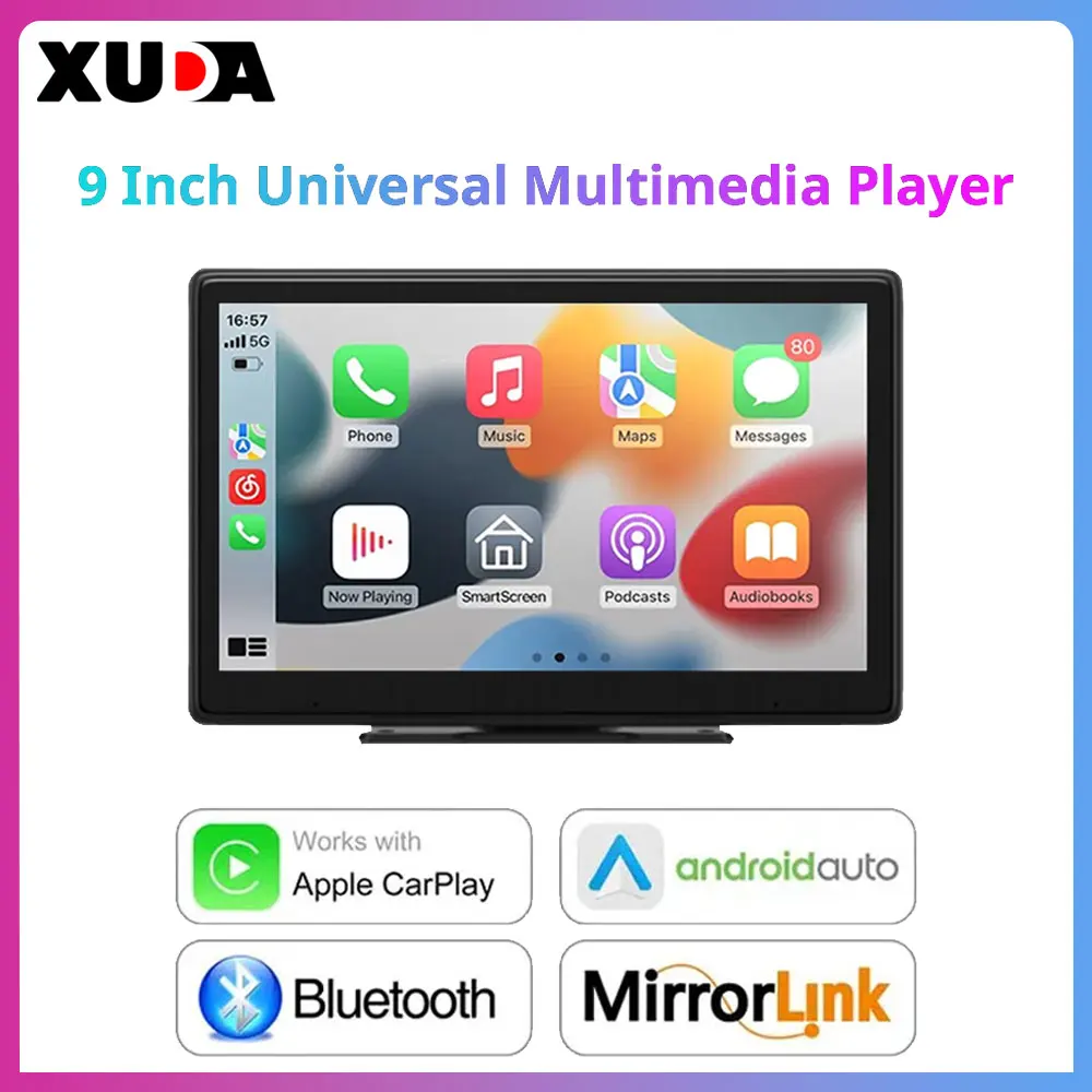 XUDA-CarPlay-Android-Auto-Car-Radio-Multimedia-Video-Player-9inch ...