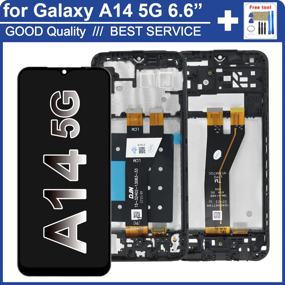 New-LCD-for-Samsung-Galaxy-A14-5G-A146-LCD-Display-Touch-Screen ...