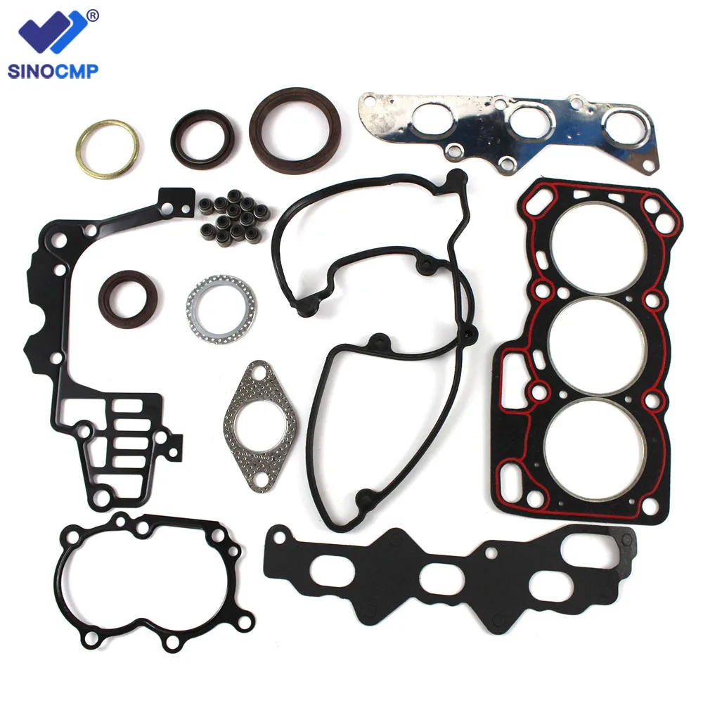 SQR372 Full Cylinder Head Gasket Kit for Joyner Chery 800cc Engines ...