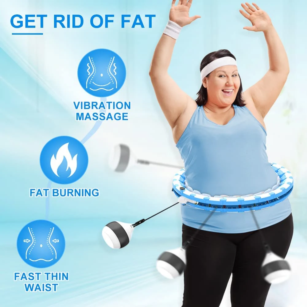 Smart Weighted Fit Hoop Plus Size for Adults Weight Loss,Hula Circle 2 ...