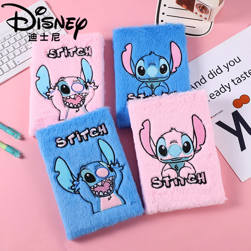 Anime-Disney-Lilo-And-Stitch-Cartoon-Plush-Portable-Notebook-Cute ...
