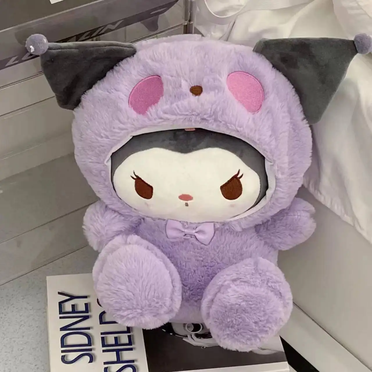 Transforming into a White Bear Cinnamoroll Doll Kuromi Pacha Dog Sanrio ...